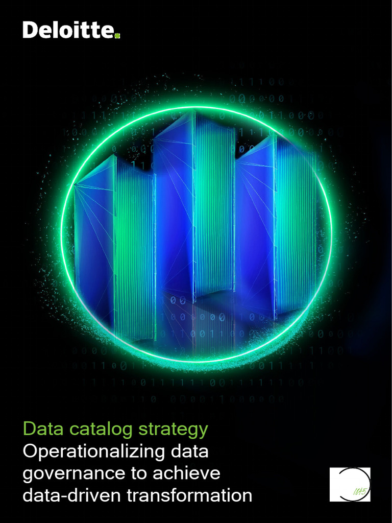 Data Catalog Strategy for Transformation | PDF | Governance | Metadata