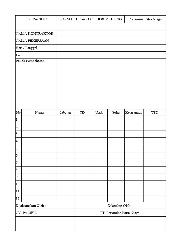 Form Dcu | PDF