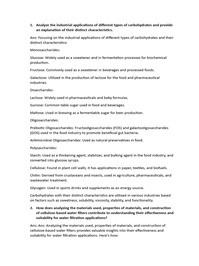 Biology Assignment - 1 | PDF