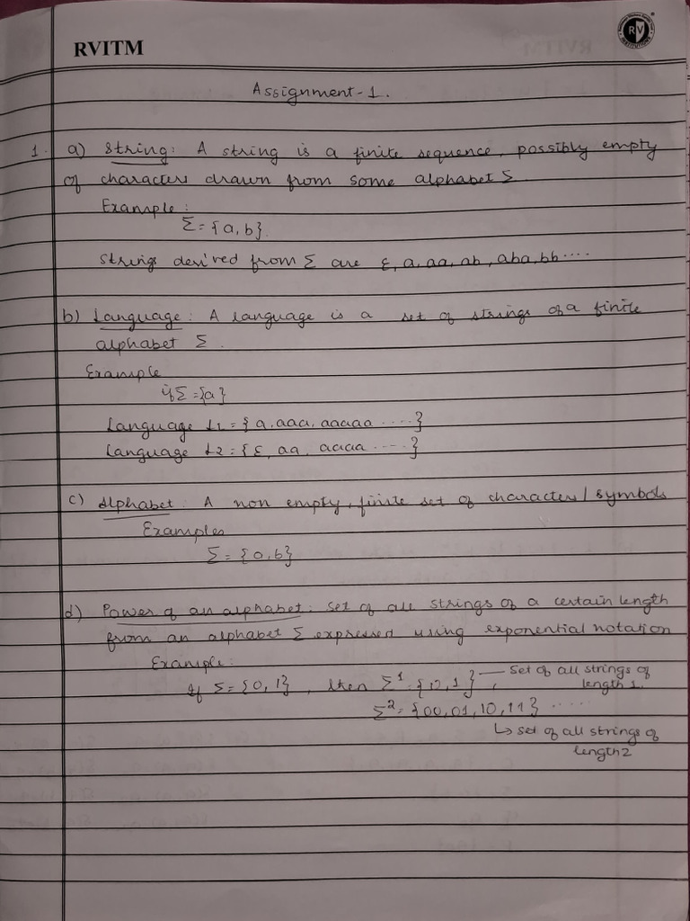 Atcd Assignment 1 | PDF