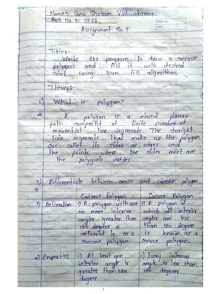 CG Assignment 3 | PDF