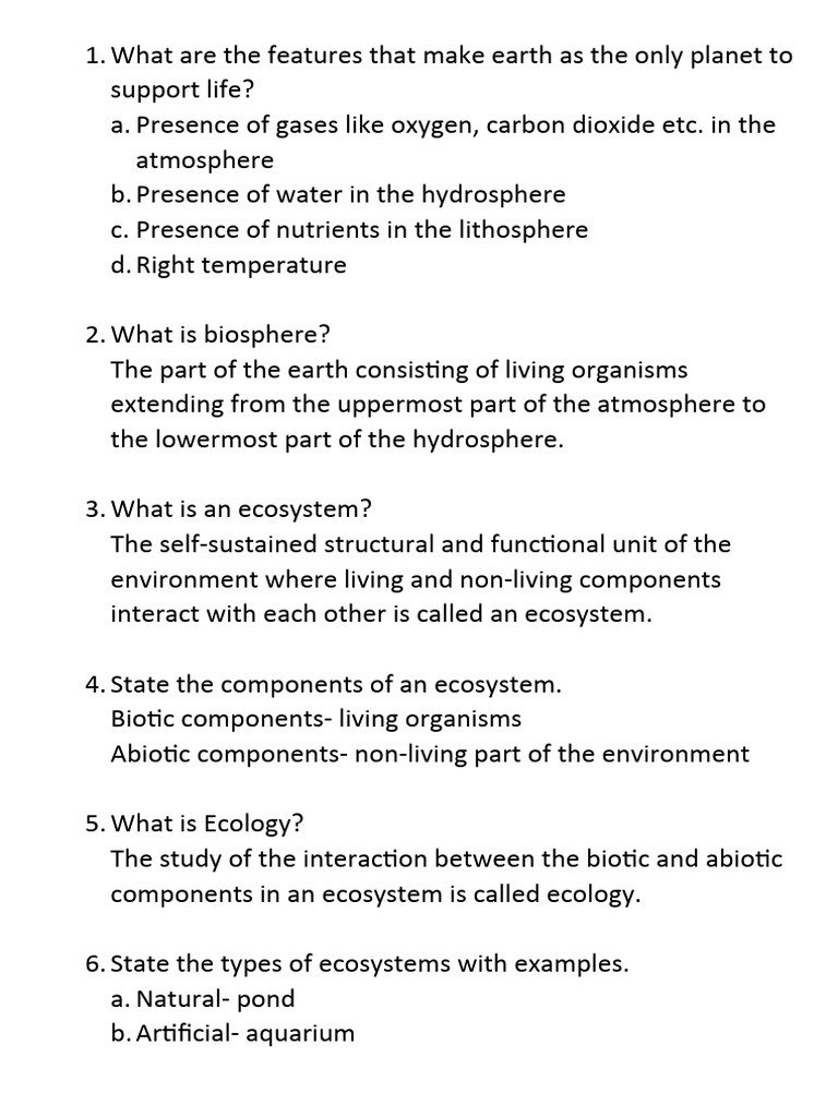 ECOSYSTEMS | PDF | Food Web | Ecosystem