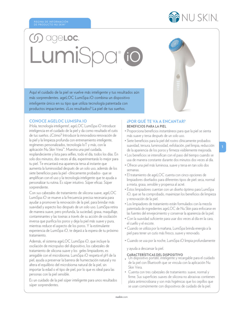 MX Ageloc Lumispa Io Pip | PDF