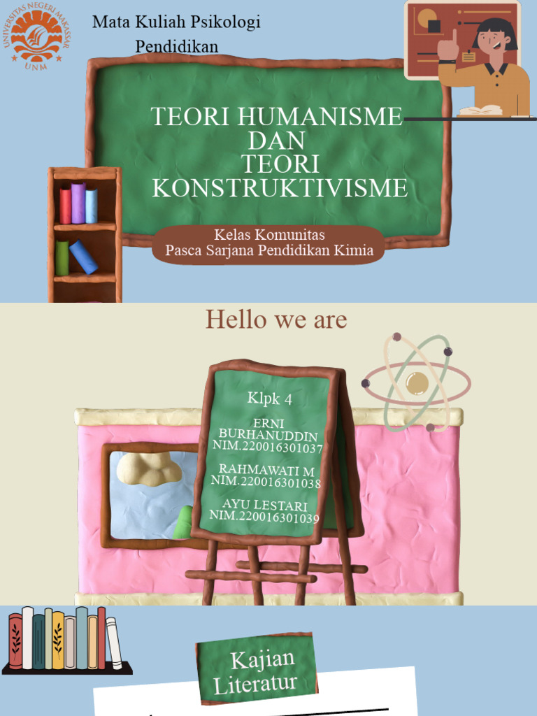 KLPK 4 - Teori Humanisme Dan Teori Konstruktivisme | PDF