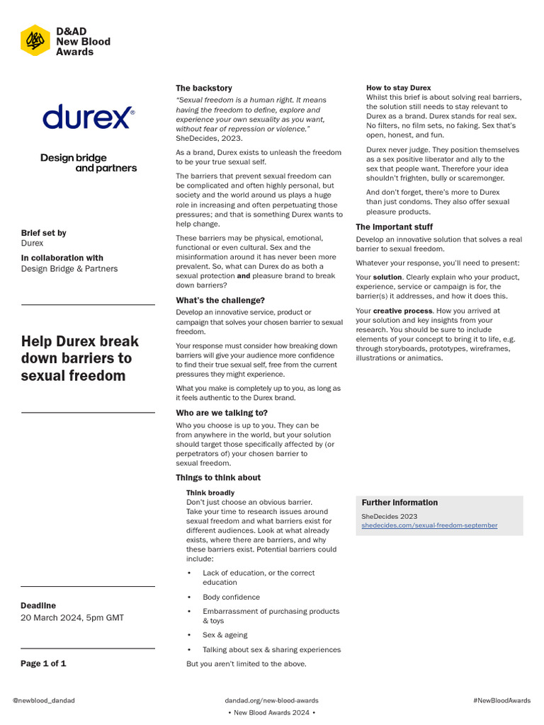 02 - Durex - 2024 | PDF | Psychology | Psychological Concepts