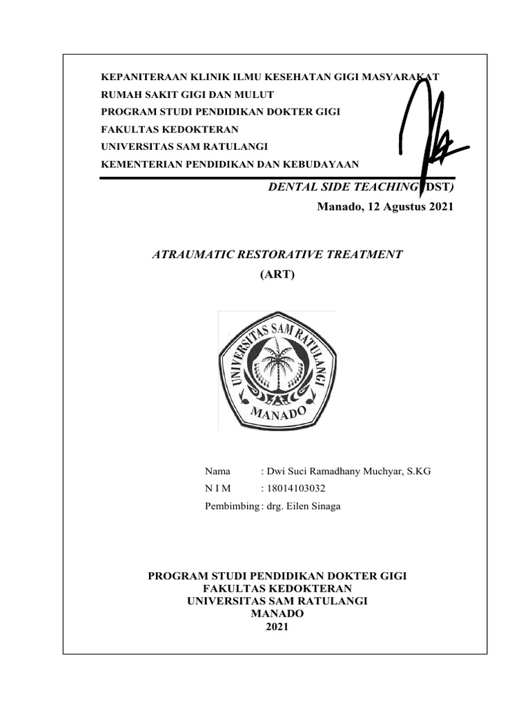 Dental Side Teaching (DST) | PDF | Sains & Matematika