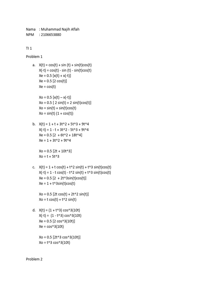 TI1 - Muhammad Najih Aflah - 2106653880 | PDF