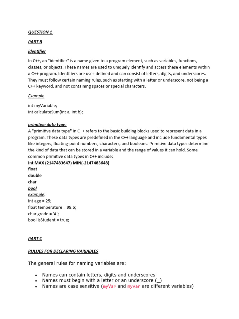 Fop Paper Download Free Pdf Data Type Boolean Data Type