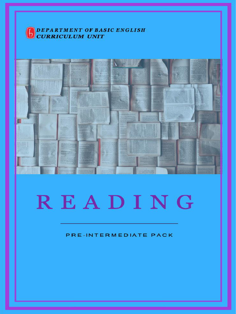 Pre-Intermediate Reading Pack | PDF