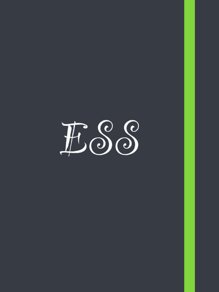 ESS Guide: Ecosystem Dynamics and Models | PDF | Ecosystem | Ecological ...