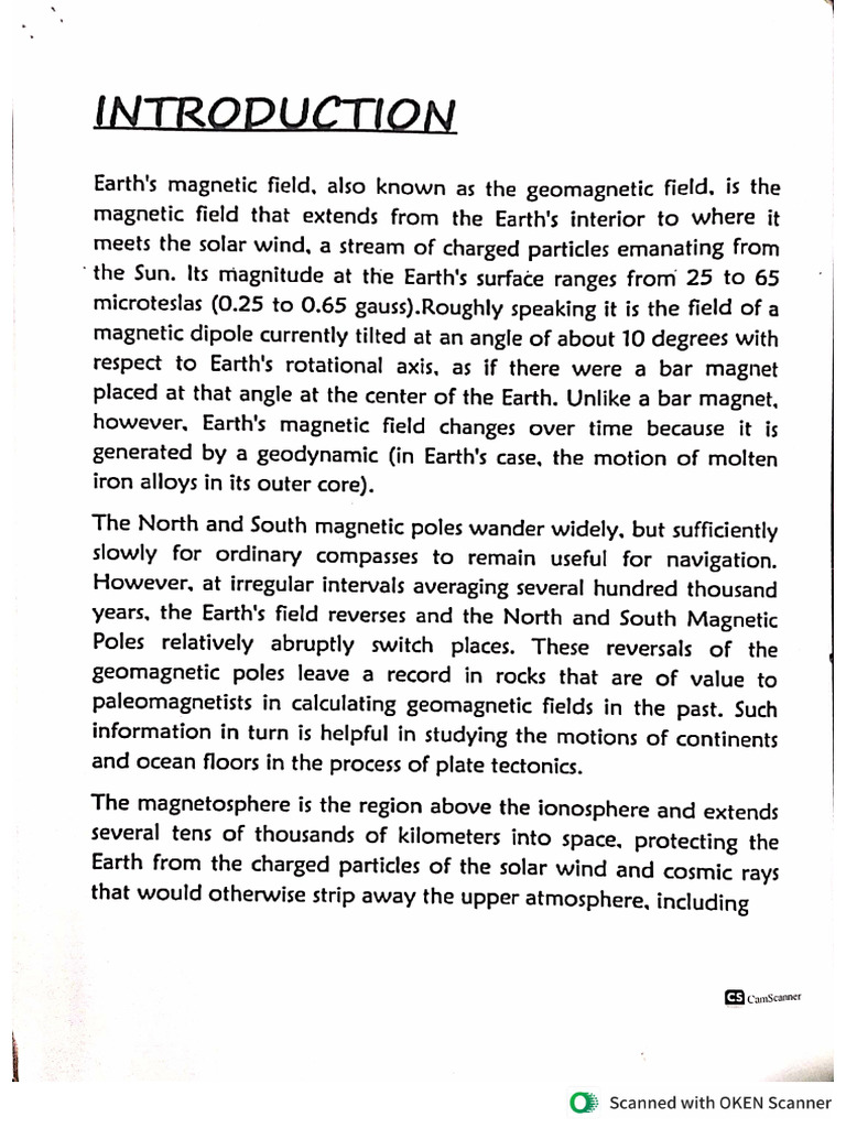 Project 5 To Determine The Reduction Factor of A Tangent Galvanometer | PDF