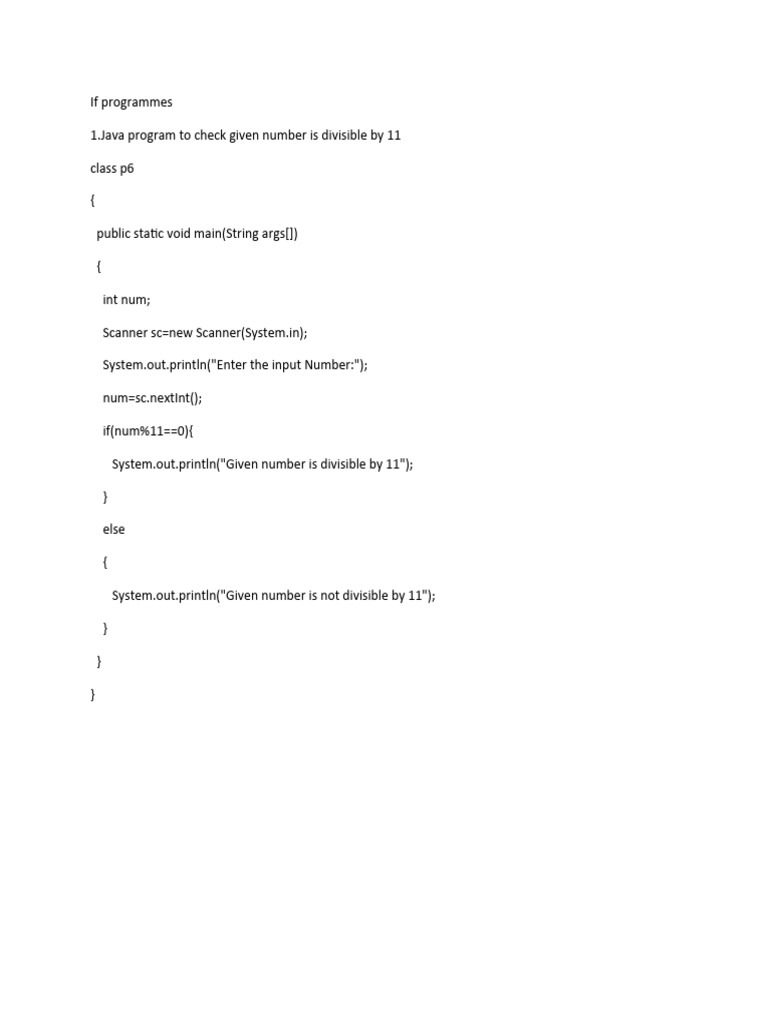 If Programmes | PDF | Software Development | Computing