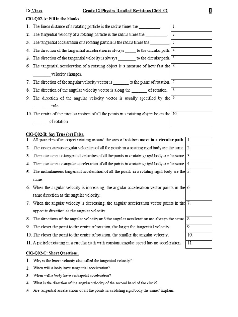 Gr12 Rev Ch01 02 Q | PDF