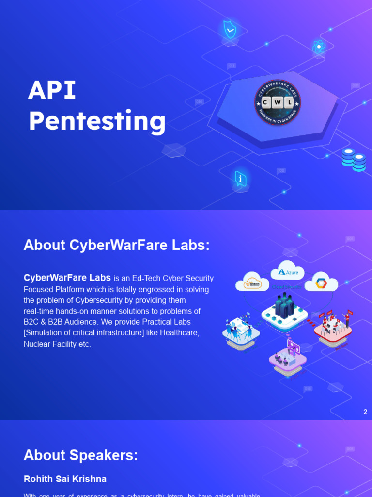 API Pentesting | PDF | Security | Computer Security API Pentesting | PDF | Security | Computer Security