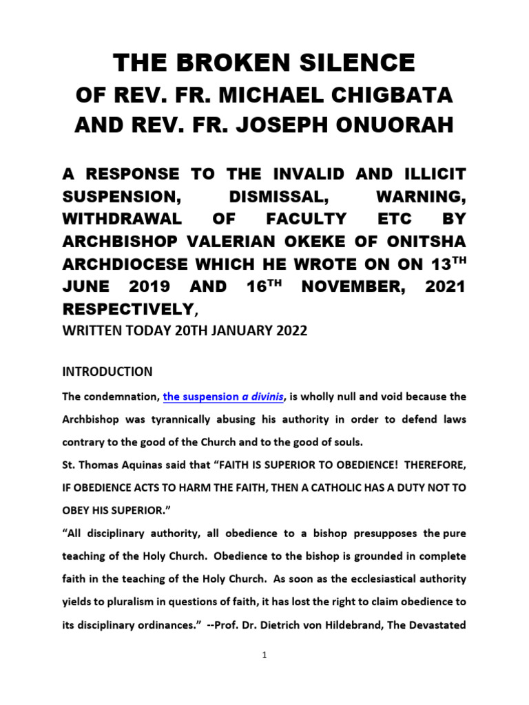 The Broken Silence | PDF