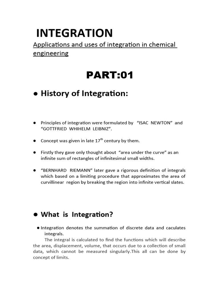Integration Part No 01 | PDF | Integral | Calculus