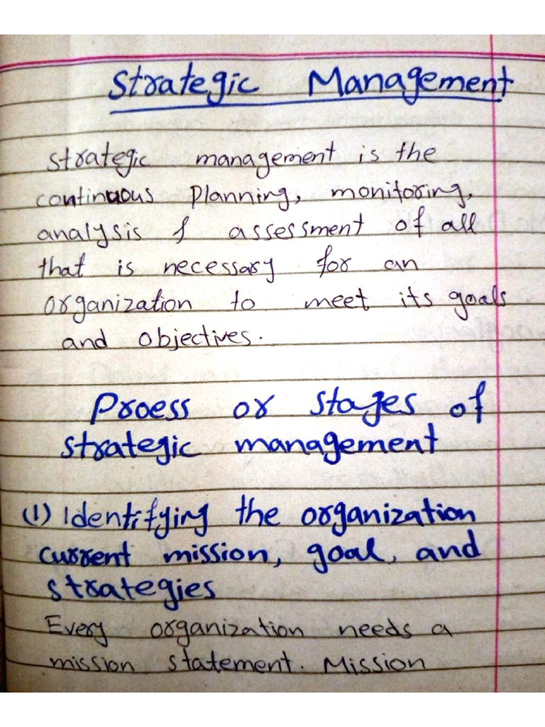 Strategic Management | PDF