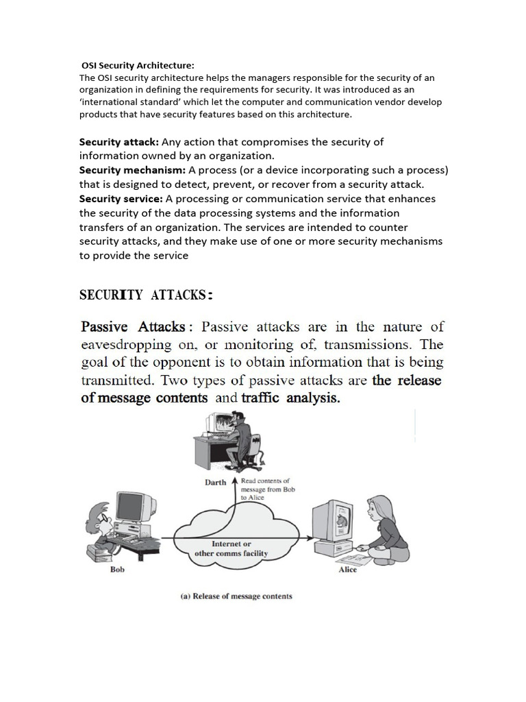 Osi Archi | PDF | Security | Computer Security
