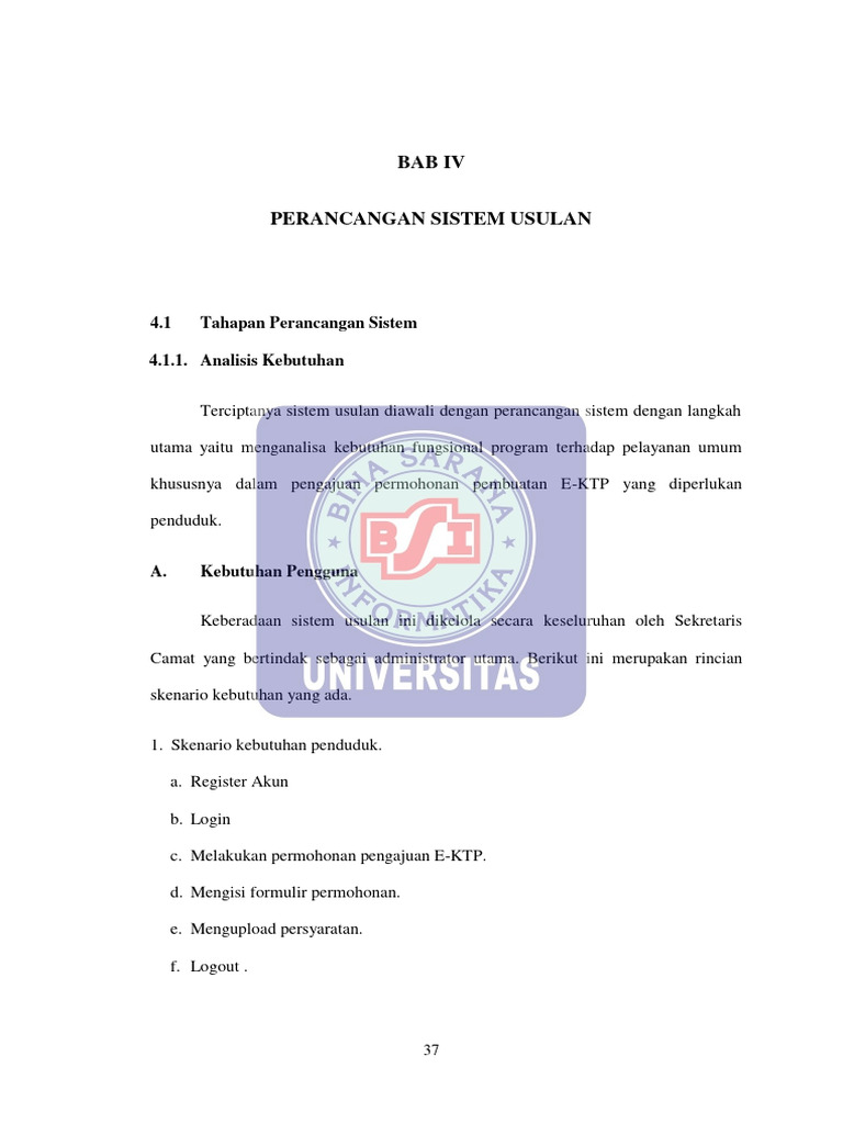 File 12 Bab IV Perancangan Sistem Usulan | PDF