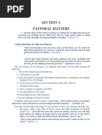 Pastoral Contract | PDF | Board Of Directors | Pastor