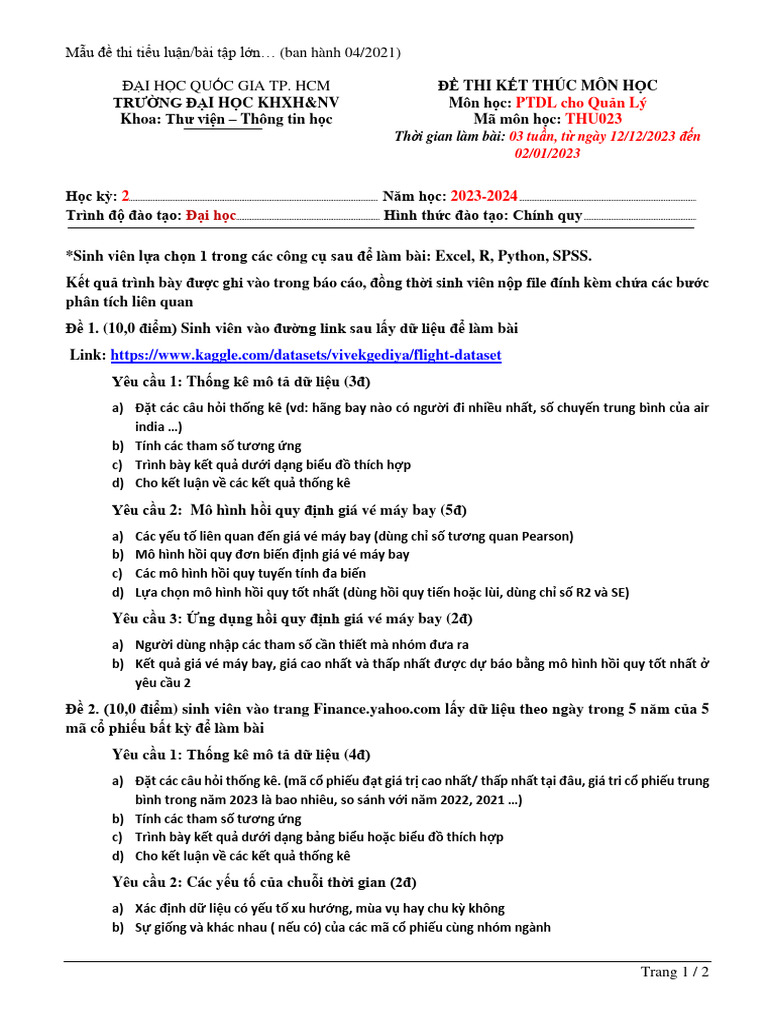 (PTDL) (K37) (TieuLuanCuoiKy) 9 | PDF