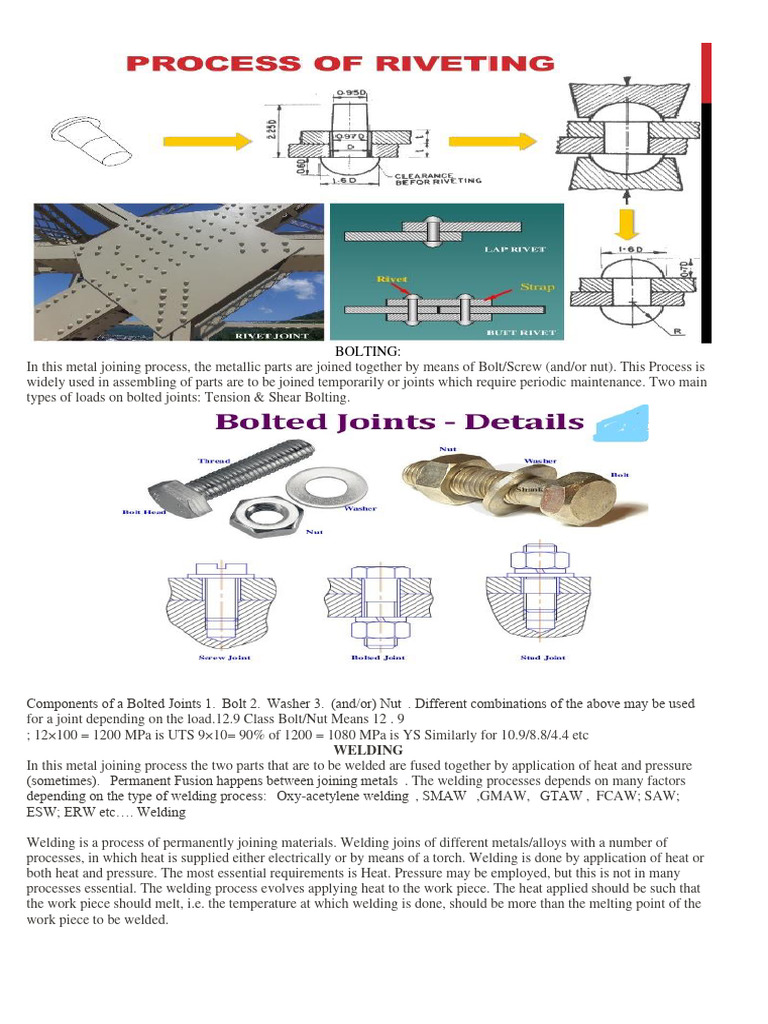Bolting:: Welding | PDF