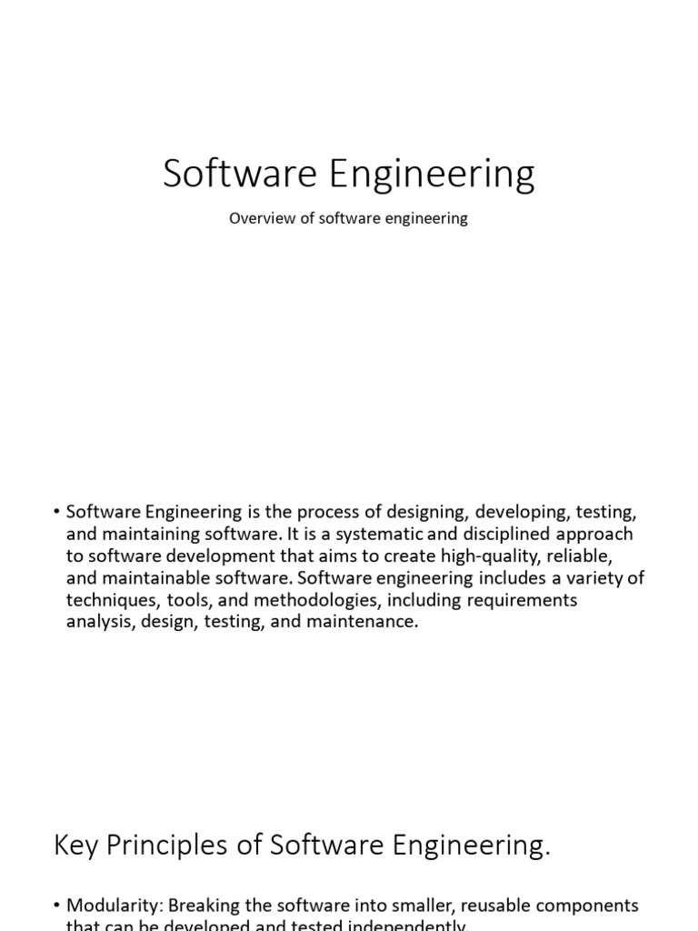 Lecture 12 | PDF | Software | Software Development Process