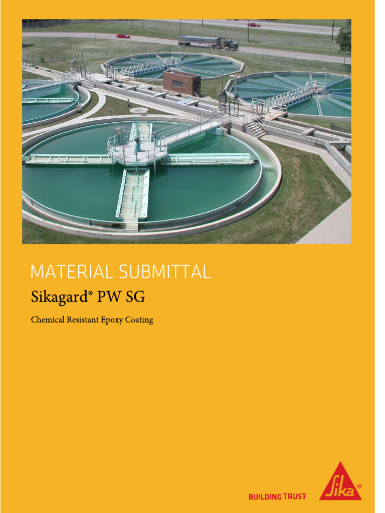 Sikagard PW SG | PDF | Dangerous Goods | Toxicity