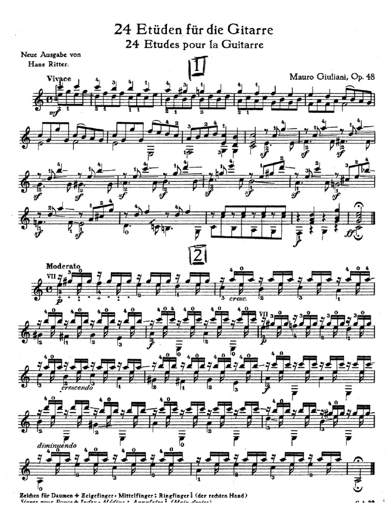 Giuliani Op. 48 | PDF