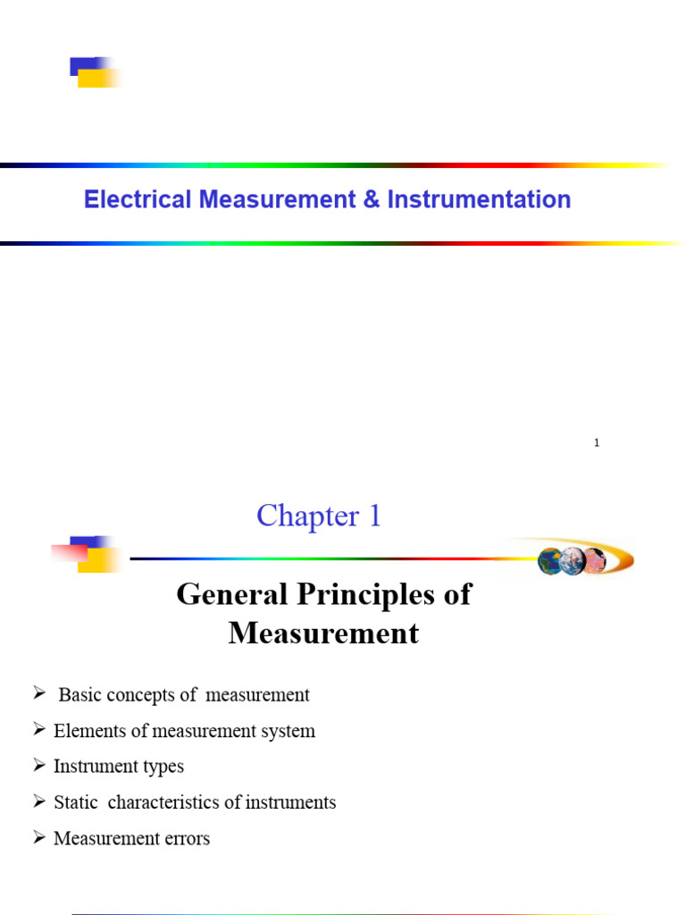 Chapter 1 General Principles Of Measurement Pdf Accuracy And Precision Observational Error