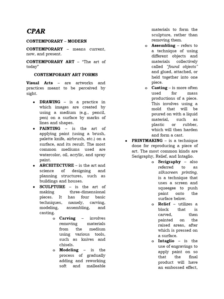 Cpar Reviewer QT1 | PDF | Tempo | Cebu