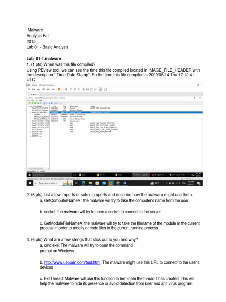 BI12 363 HoangQuocMinhQuan ASSIGNMENT1 | PDF | Malware | Computer File