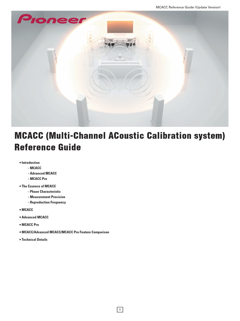 2014 MCACC Ref Guide Updated 1209 HR | PDF | Loudspeaker | Equalization ...