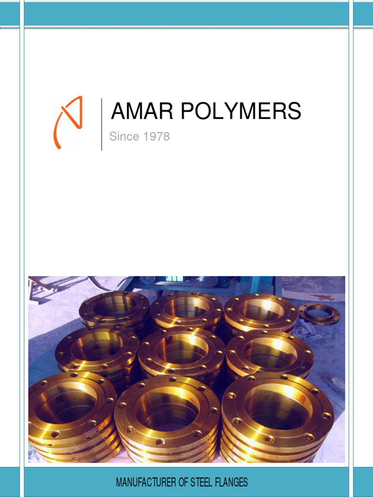 Amarpolymer Flange Catalogue | PDF | Secondary Sector Of The Economy | Mechanical Engineering