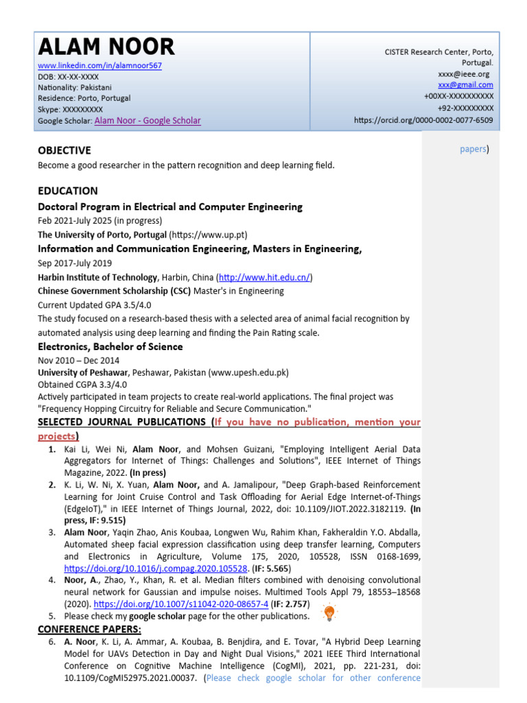 EuroPass CV Formate in MS Word | PDF