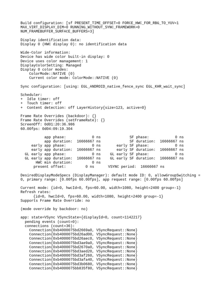 Sueños | PDF | Cache (Computing) | Frame Rate
