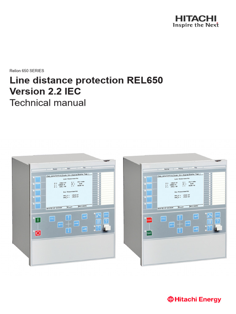 1MRK506382-UEN - en - K - Technical Manual, Line Distance Protection ...