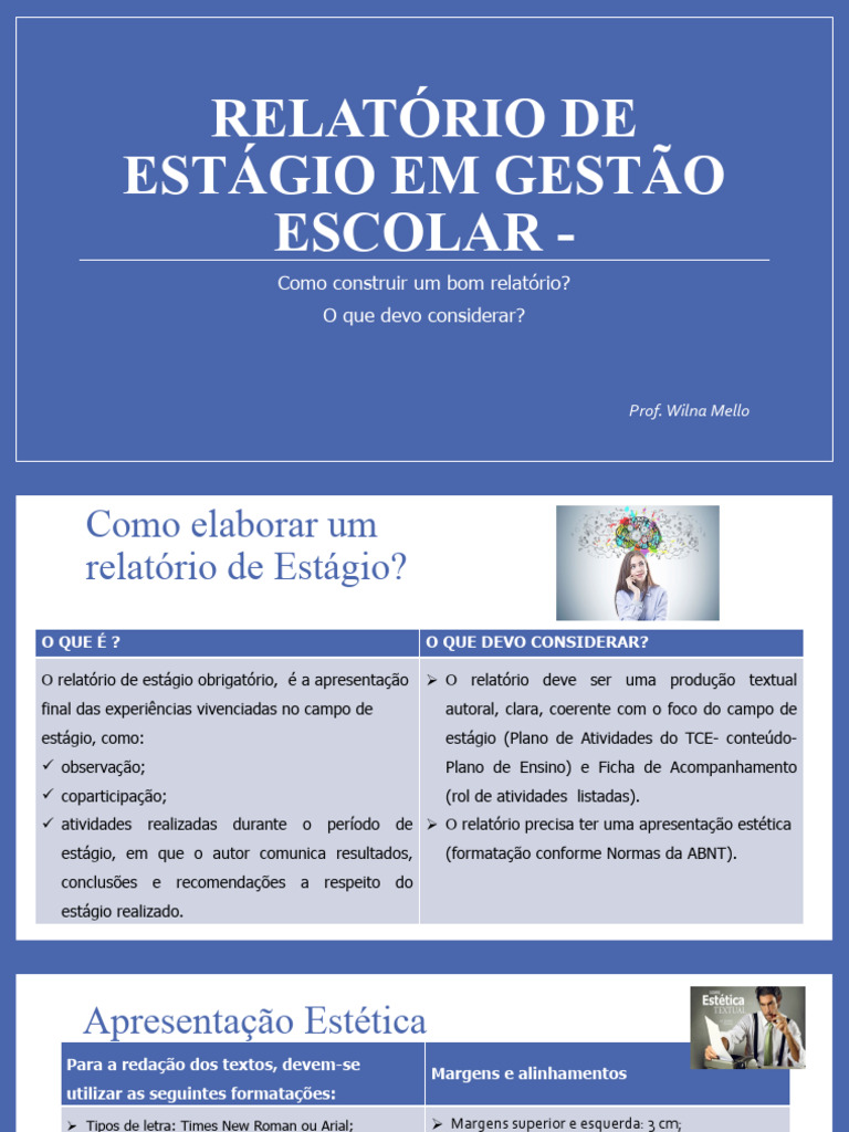 Est Gio Supervisionado em Gest o Escolar PDF | PDF | Carreira e Crescimento | Estudos de Línguas ...