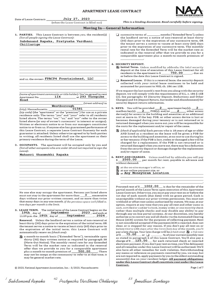 Arrive Document | PDF