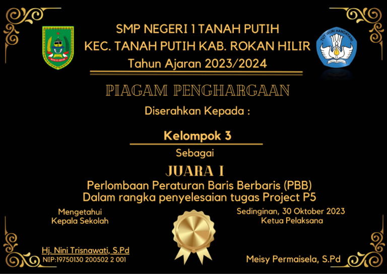 DOC-contoh Piagam | PDF