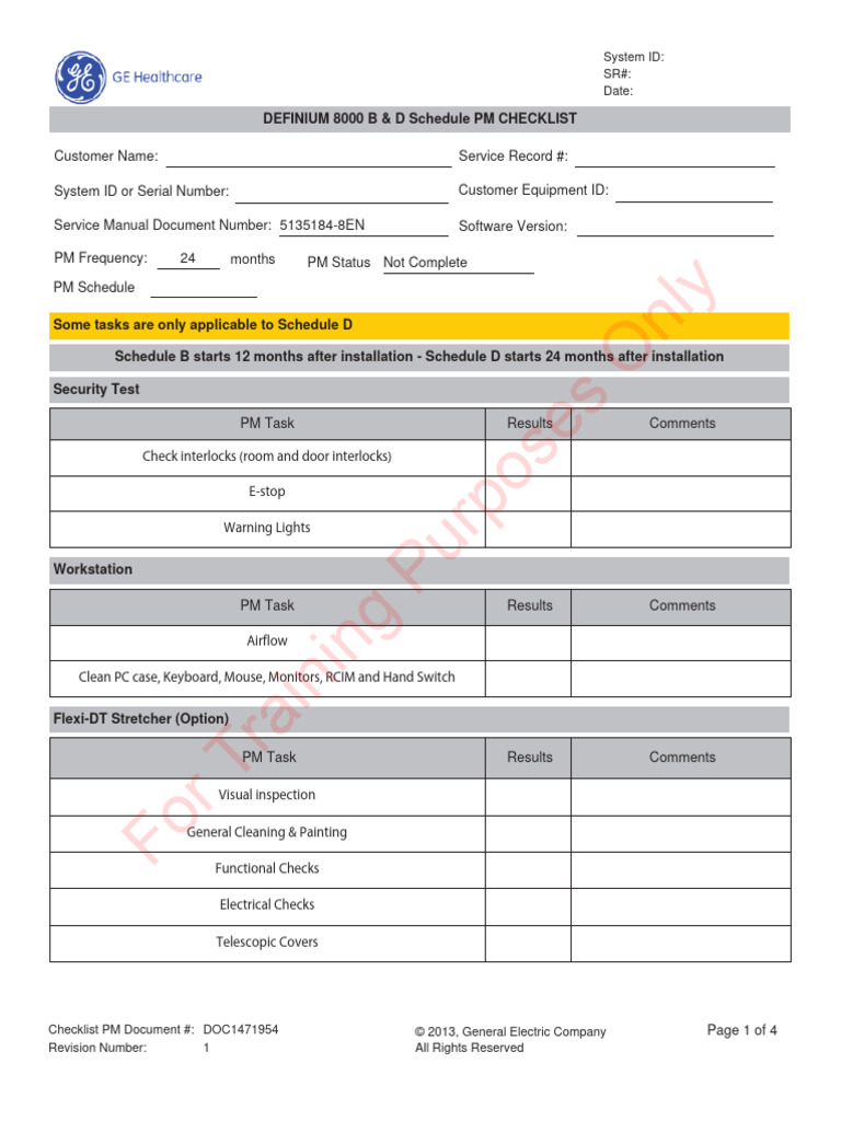 DOC1471954 - Definium 8000 B-D | PDF | Electrical Engineering | Manufactured Goods