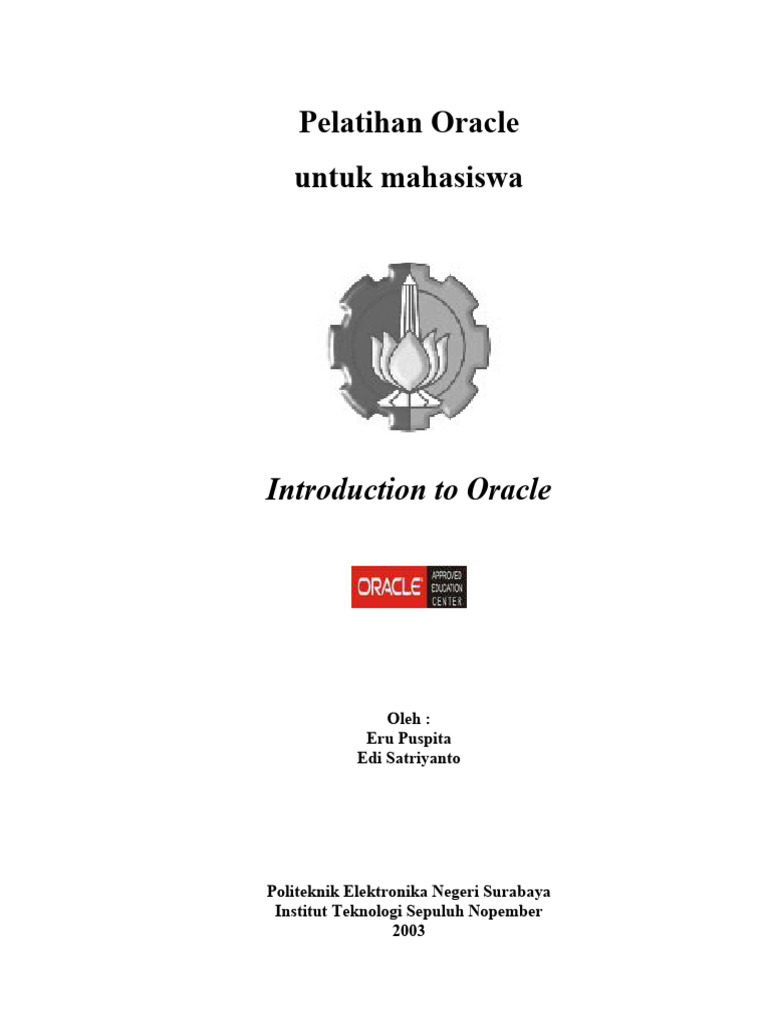 Pelatihan Oracle untuk Mahasiswa | PDF | Bisnis | Komputer