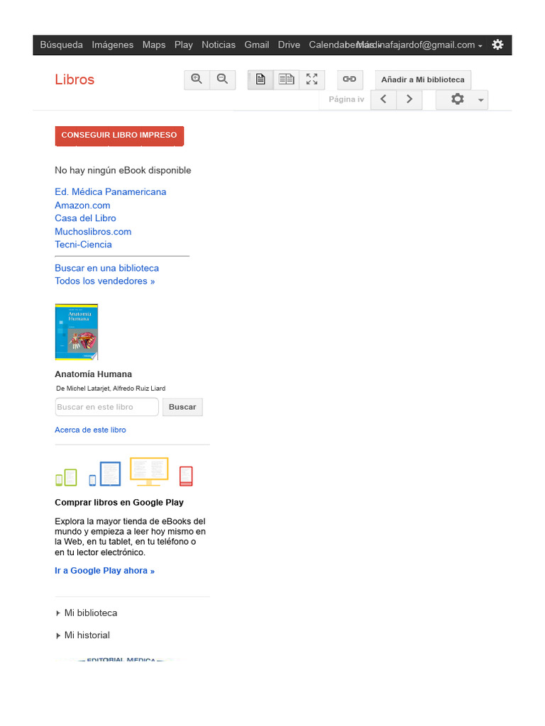 Anatomía Humana - Michel Latarjet, Alfredo Ruiz Liard - Google Libros | PDF