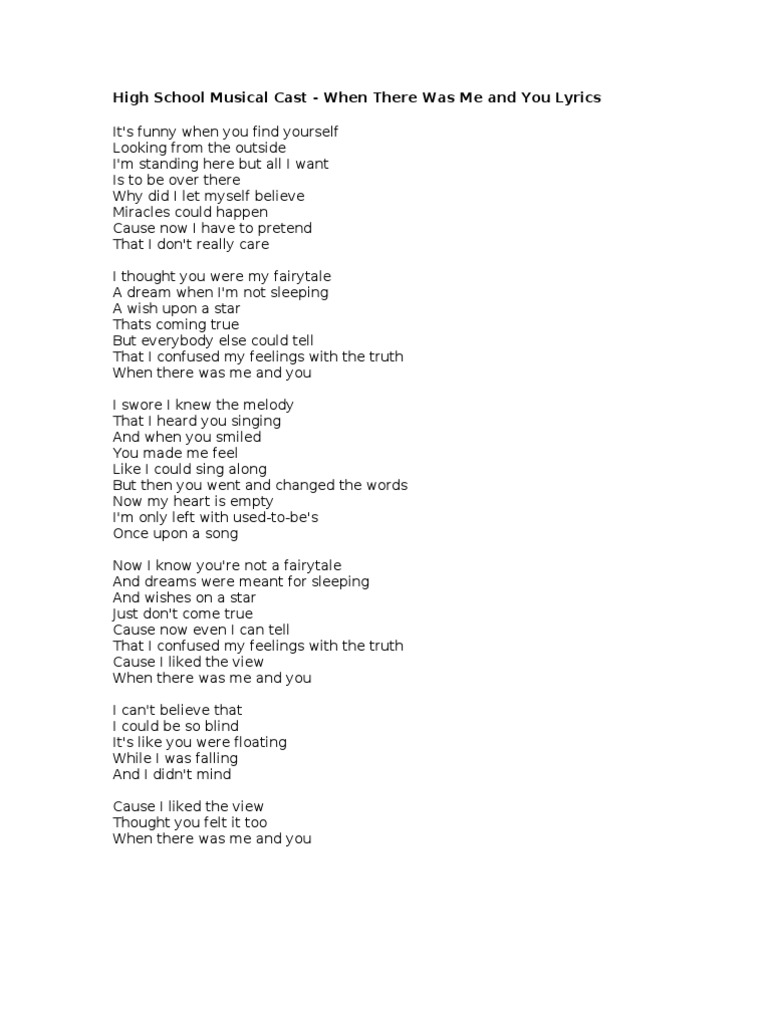 High School Musical | PDF | Pop Music | Performing Arts