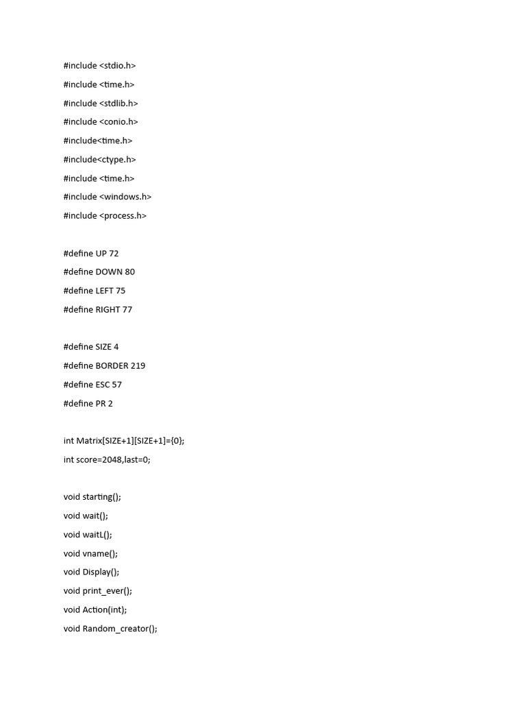2048 Final Code | PDF | Teaching Methods & Materials | Technology ...