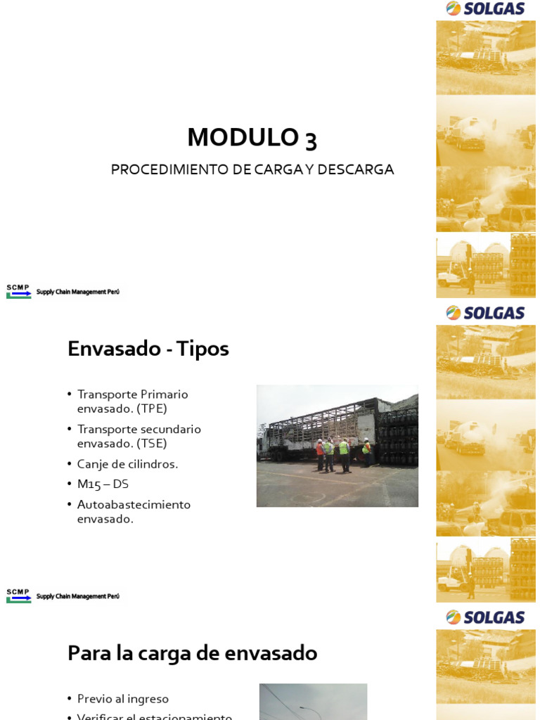 Modulo 3-Procedimiento de Carga y Descarga | PDF
