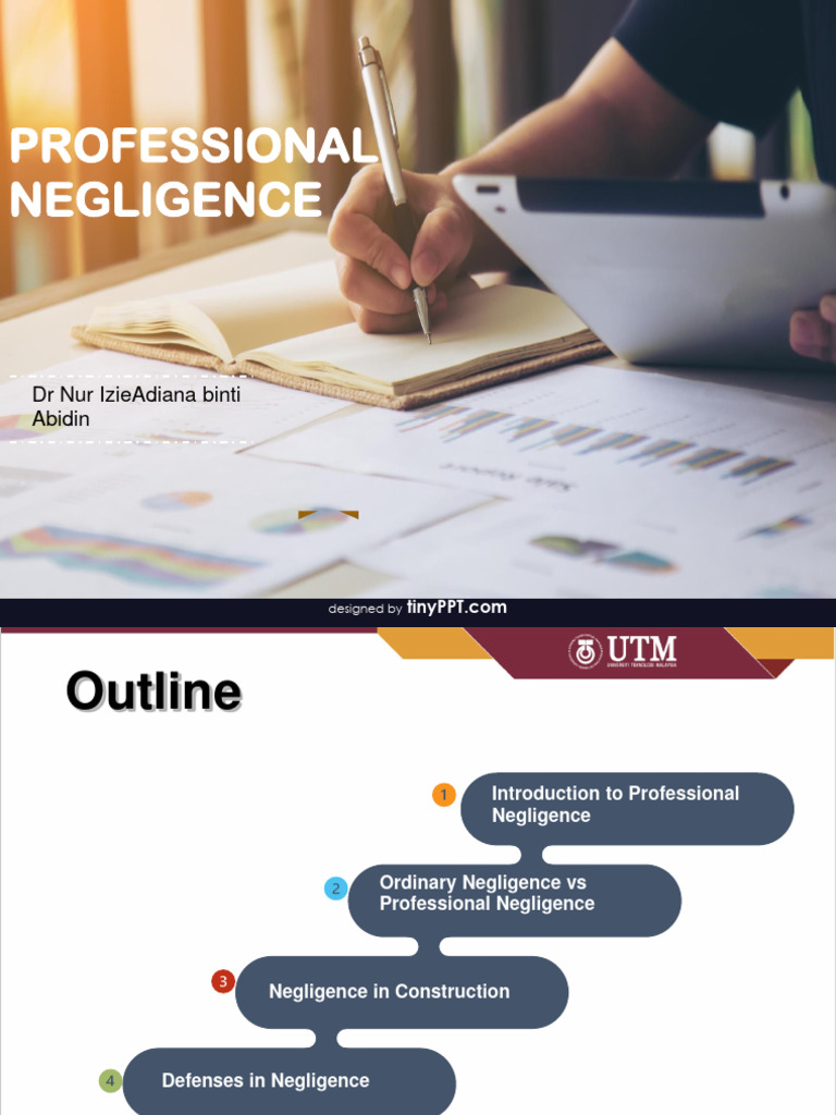 Topic 4 Professional Negligence | PDF | Negligence | Tort