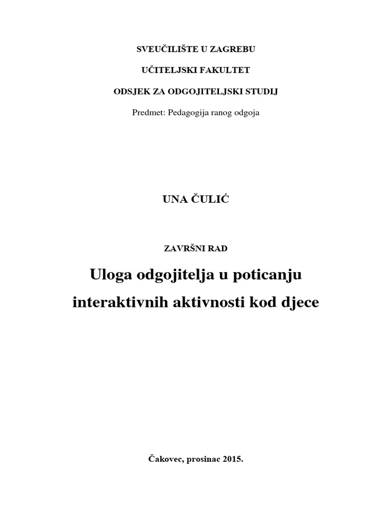 Interaktivne Aktivnosti | PDF