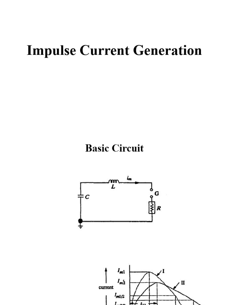 Impulse Current Generation - HV | PDF