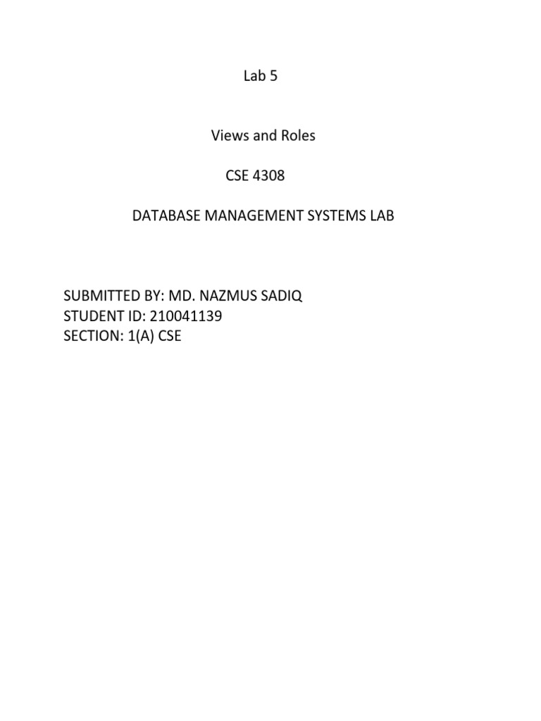 L06 | PDF | Databases | Data Model